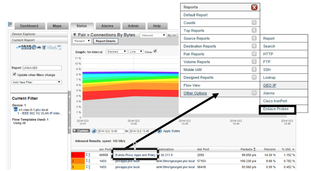 Endace Packet Capture Integration
